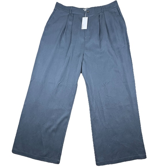 Reformation | Pants & Jumpsuits | Reformation Mason Pant Blue Gray ...